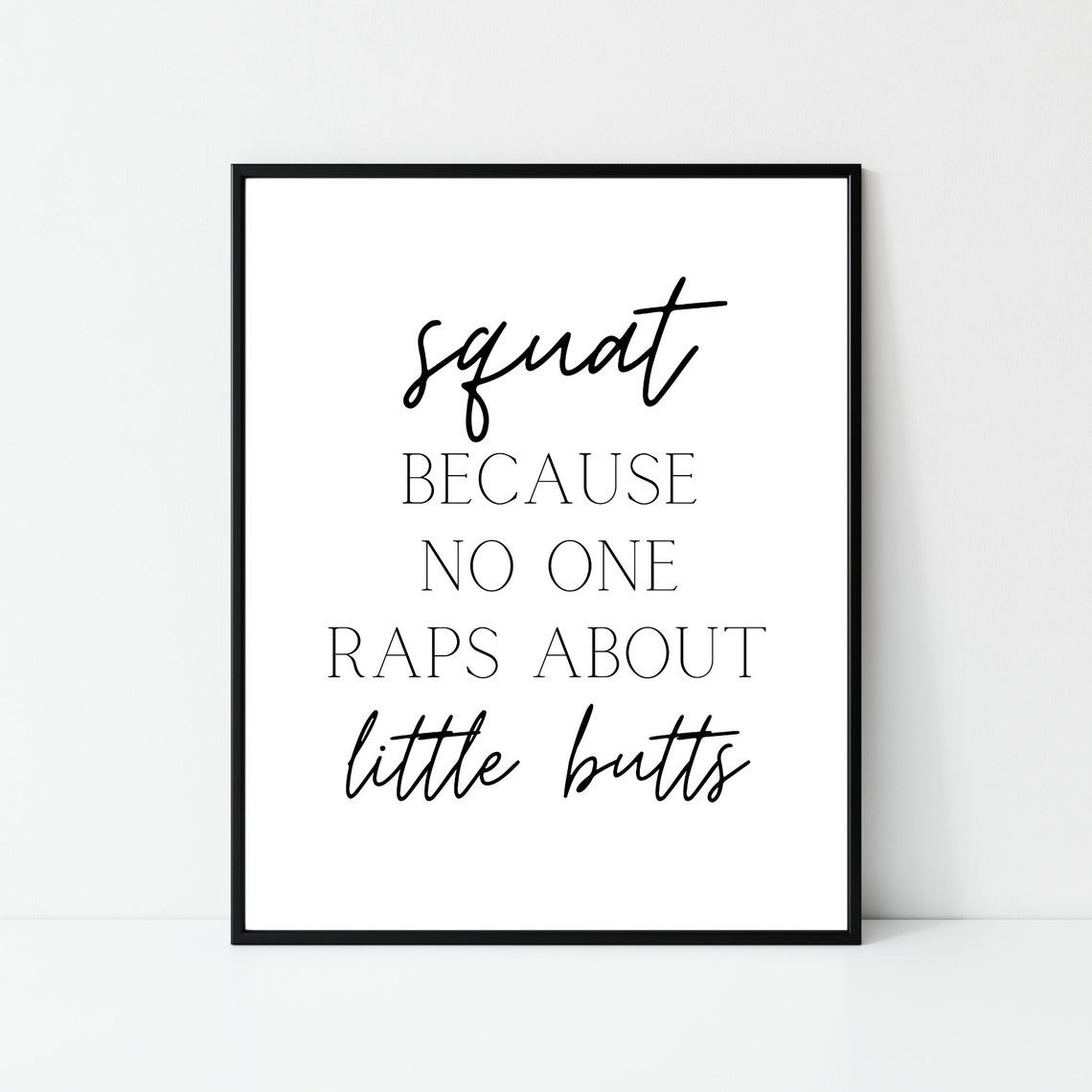 Funny Gym Sign, Printable Wall Art | Gym Wall Art, Home Gym Decor, Gym ...