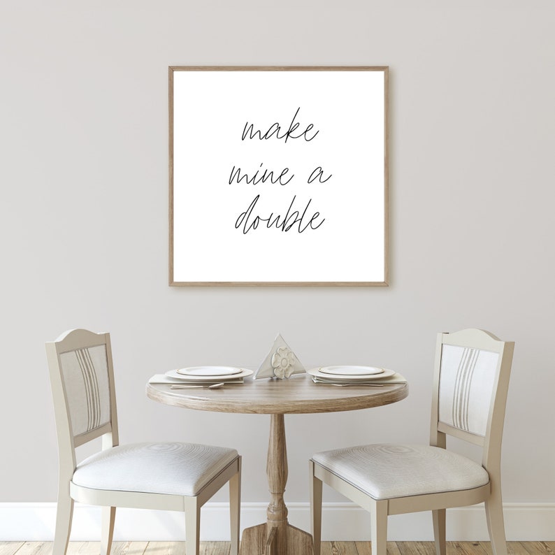 Bar Cart Decor, Printable Wall Art | Bar Cart Sign, Alcohol Print, Bar ...