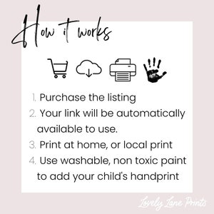 Pumpkin Handprint Art, Printable | Fall or Thanksgiving Handprint Craft ...