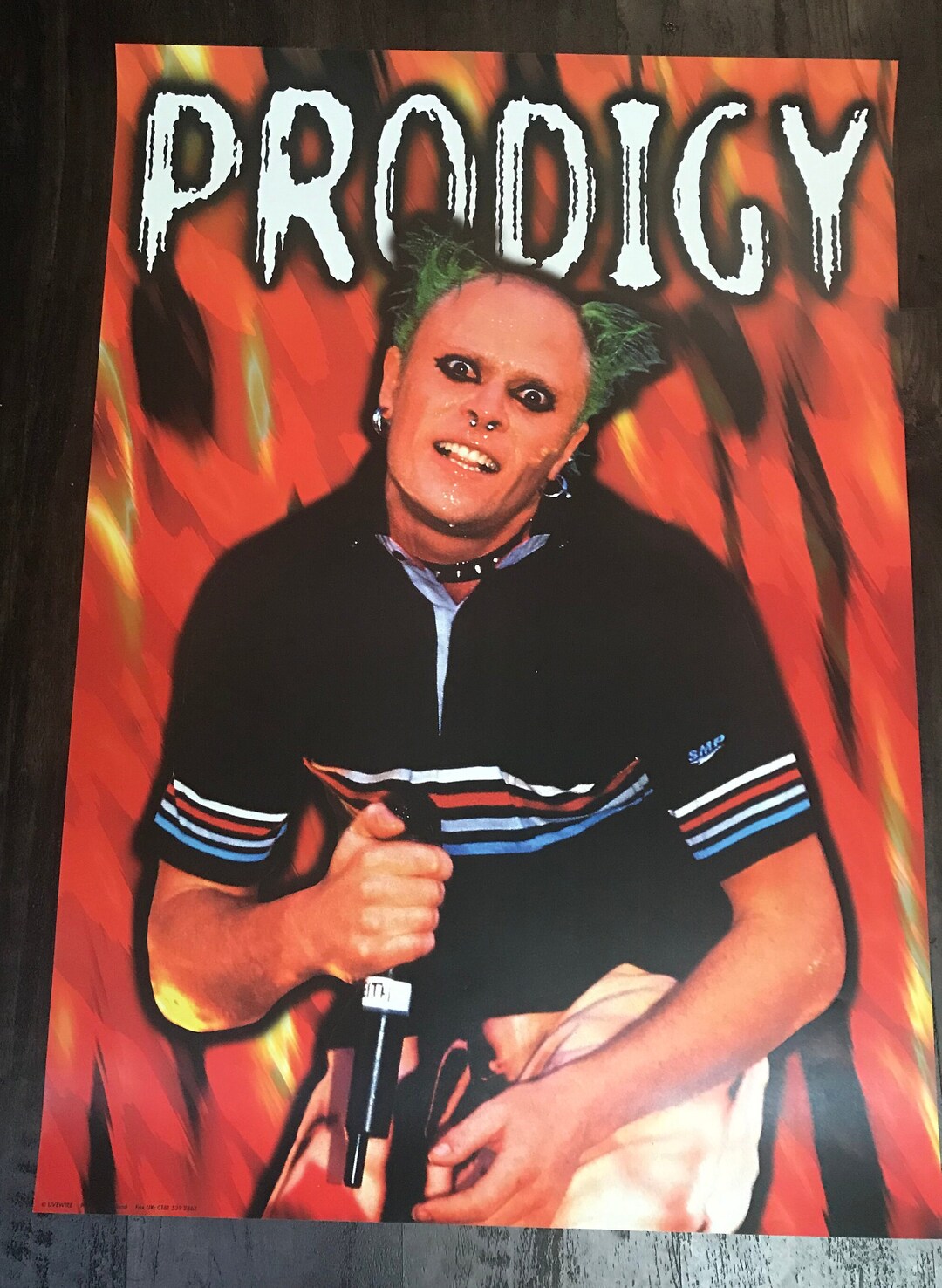 Prodigy Poster Rock Poster Pop Poster Concert Poster Rare Poster Unique ...