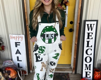 Custom Overalls - Etsy