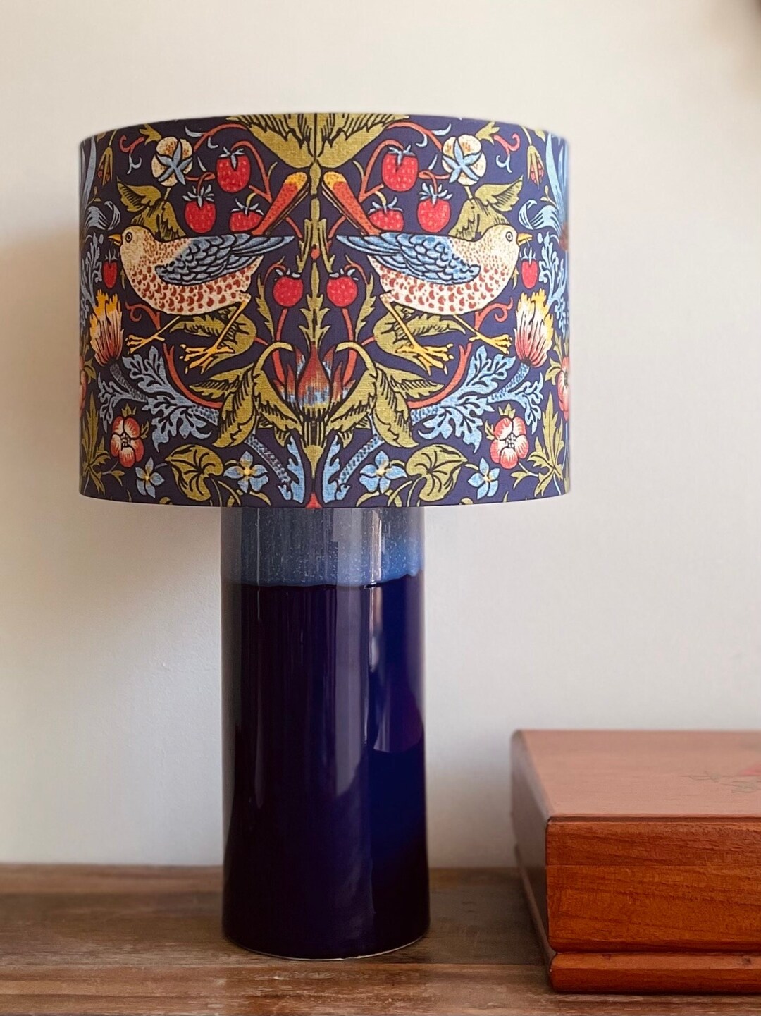 SIZE M ONLY - William Morris Lampshades - Handmade Drum Lamp Shades ...
