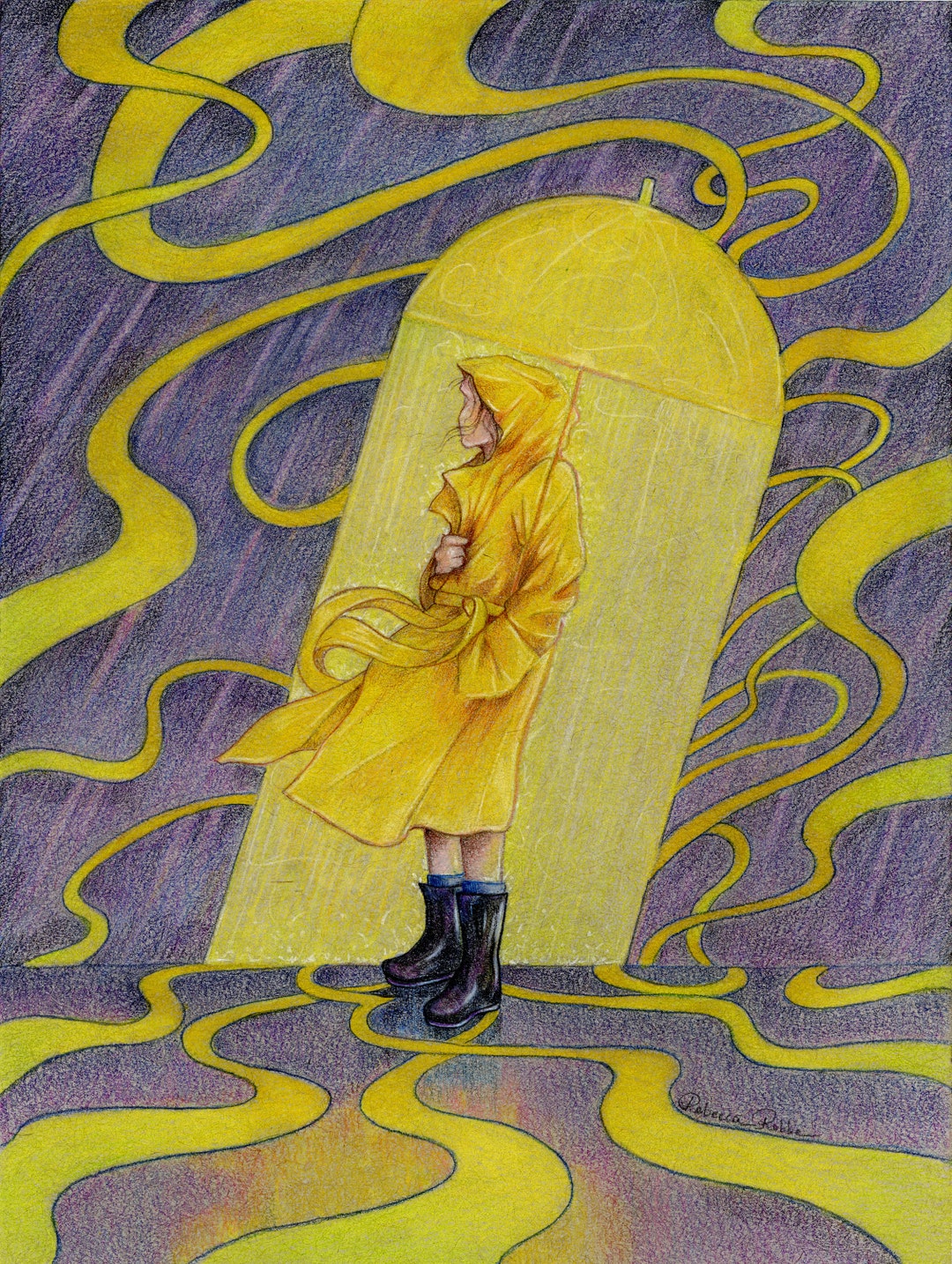 One Acquainted With the Night (illustration From "acquainted With the ...