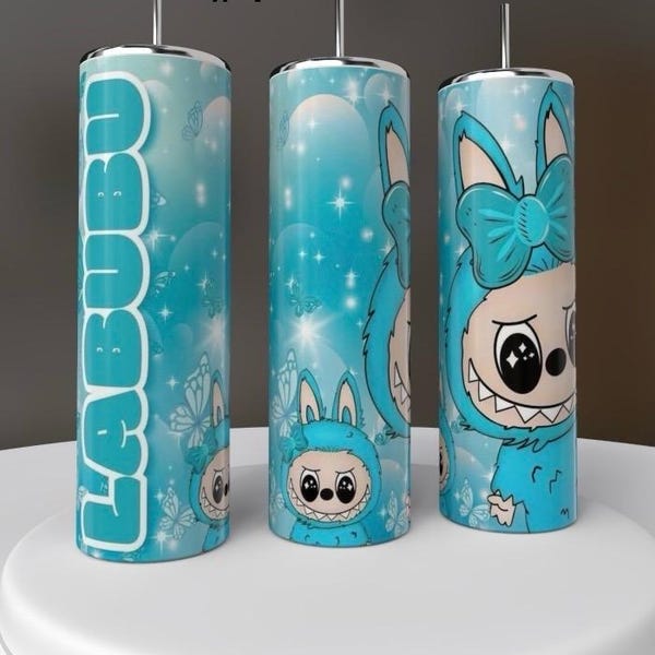 Labubu Drink Bottle - Etsy