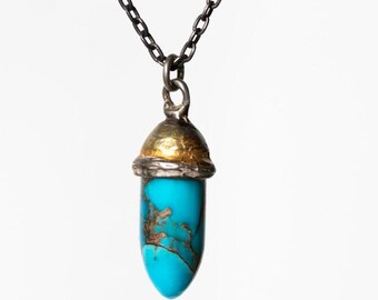 Turquoise Amulet - Etsy