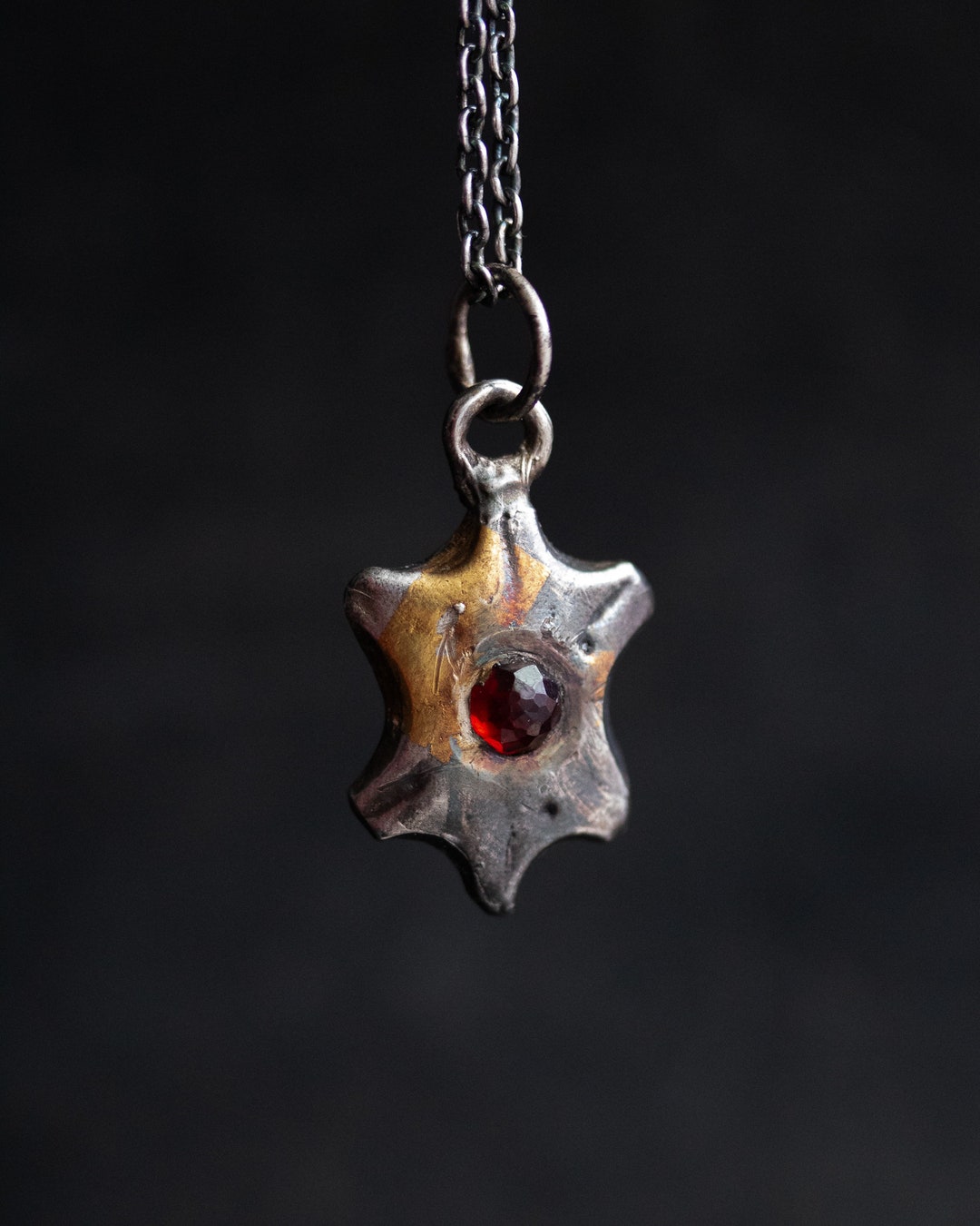 Beyond the Vale Amulets: Limited Edition Rose-cut Garnet A Talisman of ...