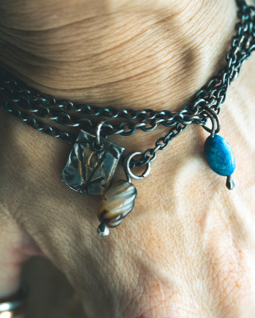 Limited Edition Hand-forged Charm Bracelet: A Fusion of Elegance and ...