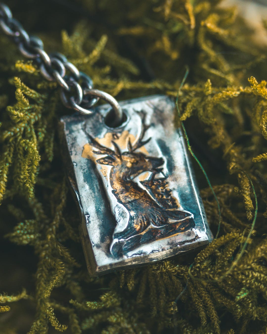 The Stag Pendant: A Symbol of Spiritual Authority - Etsy