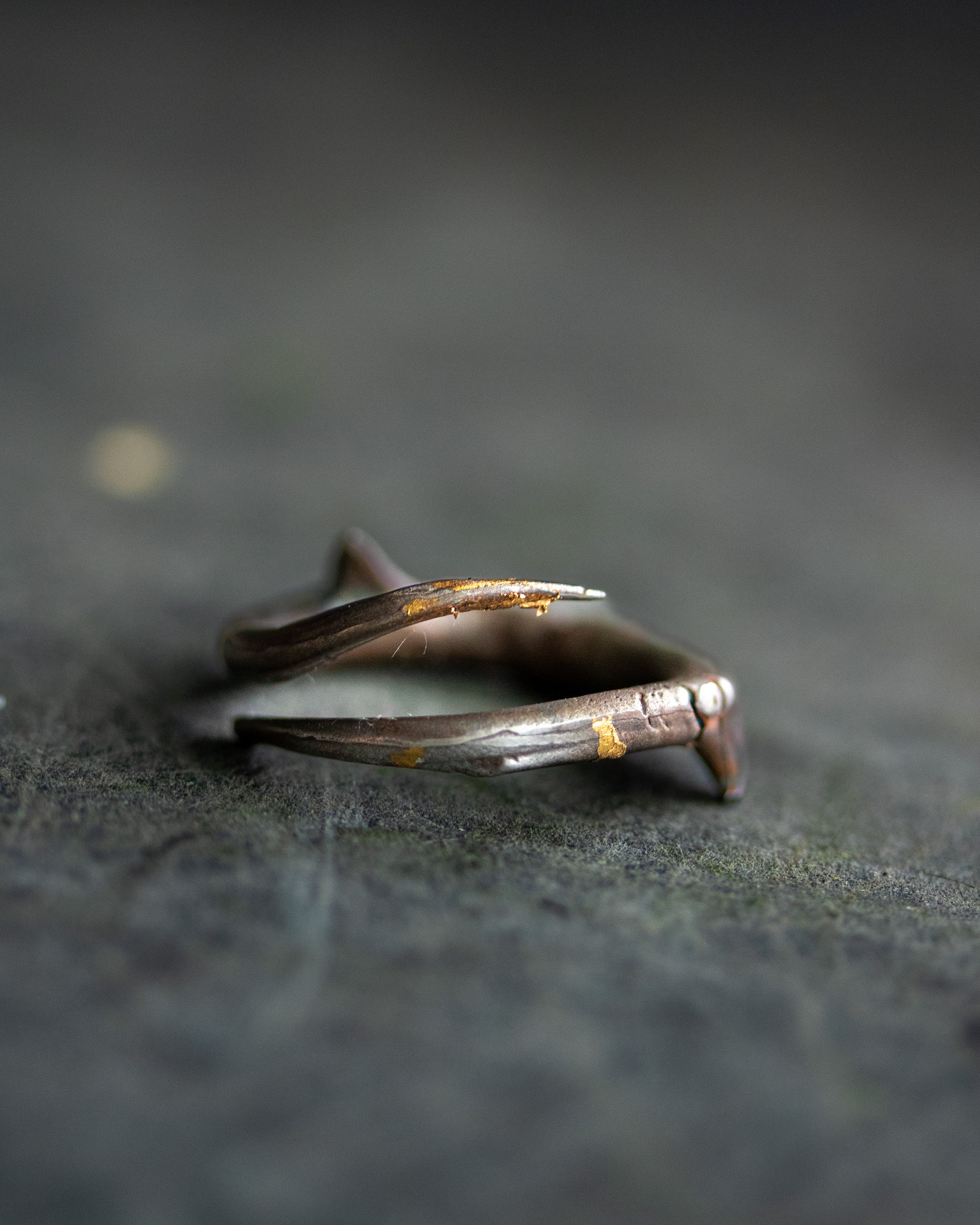 Sterling Silver Thorn Ring – Lost Wax Cast, Adjustable, Protection ...