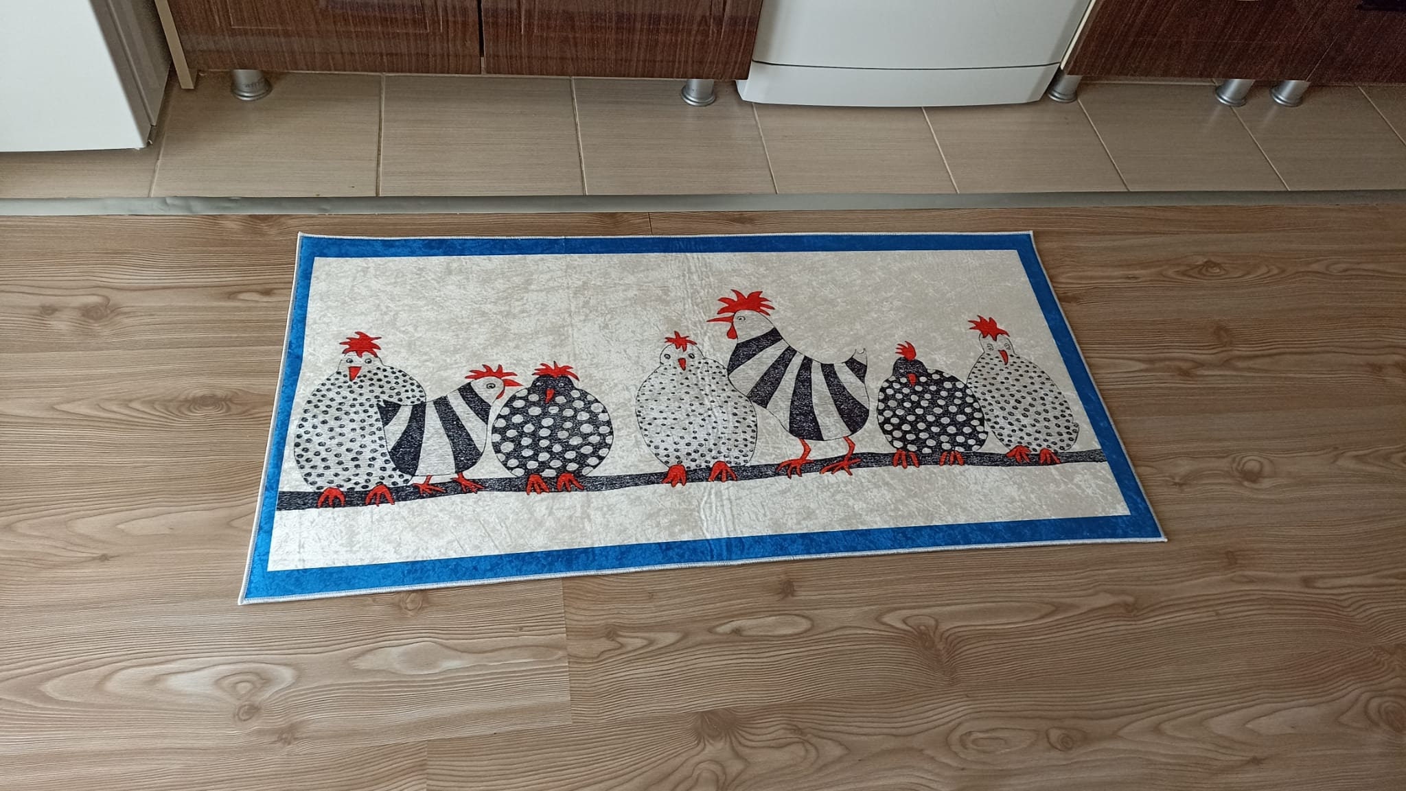Chicken Decor Kitchen Dining Room Runner Rug / Mat Non-skid - Etsy