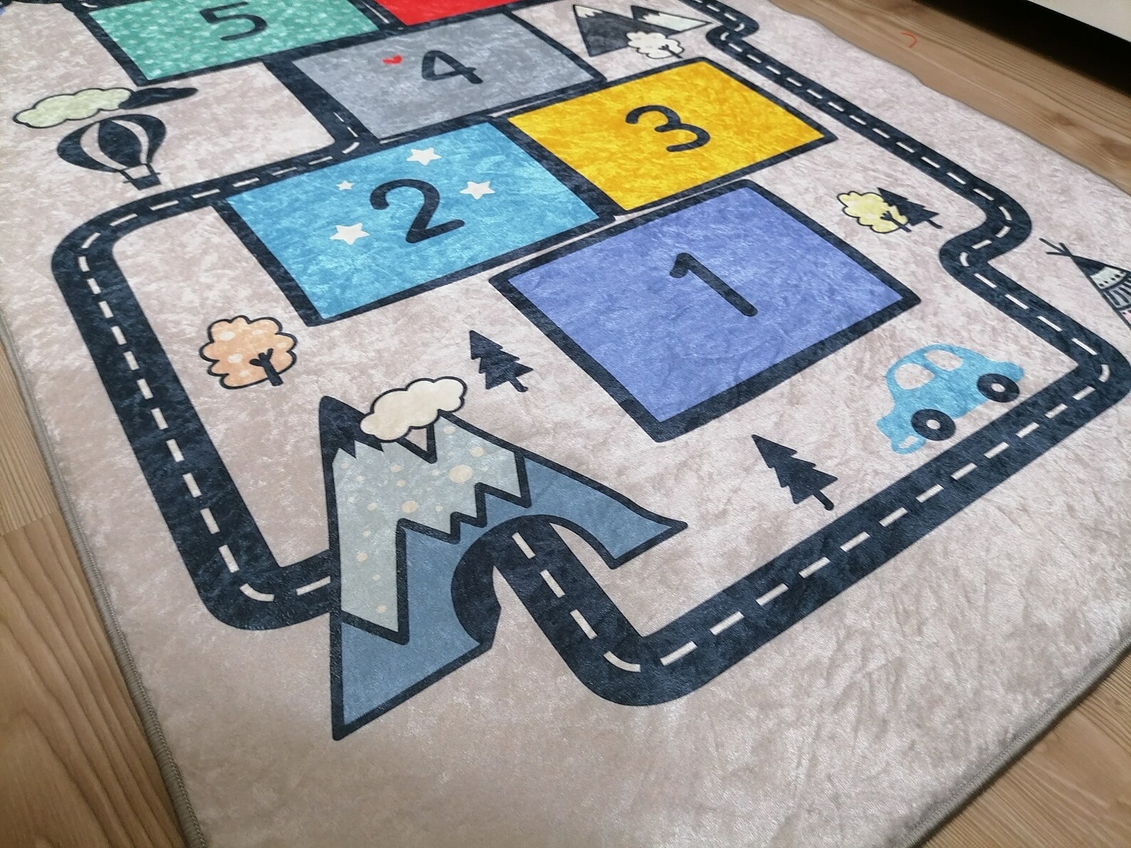 Hopscotch Kids Play Mat / Road Rug - Etsy