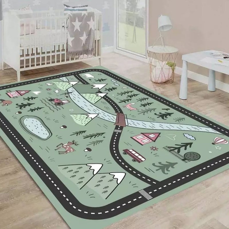 Forest Play Mat - Etsy