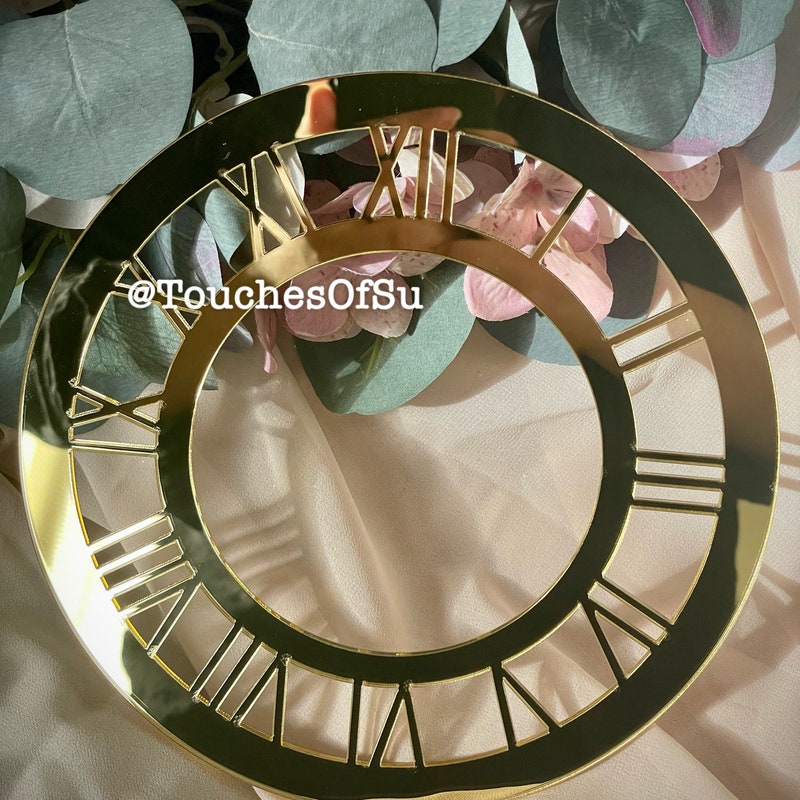 Acrylic Clock - Etsy