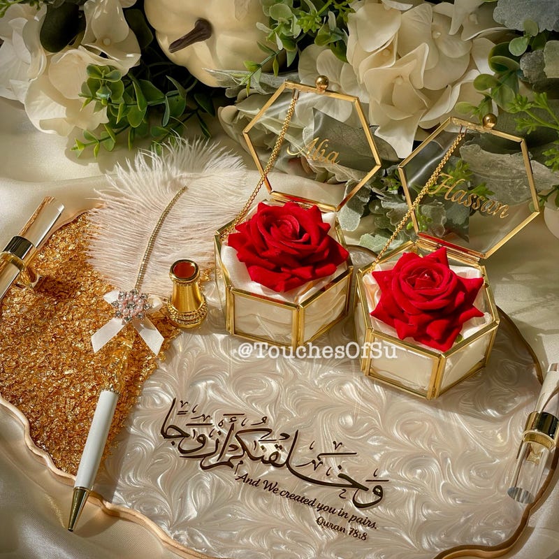 Nikkah Sticker for Boxes - Etsy