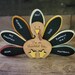 Thankful Turkey Feathers Interactive SVG File, Glowforge Download ...