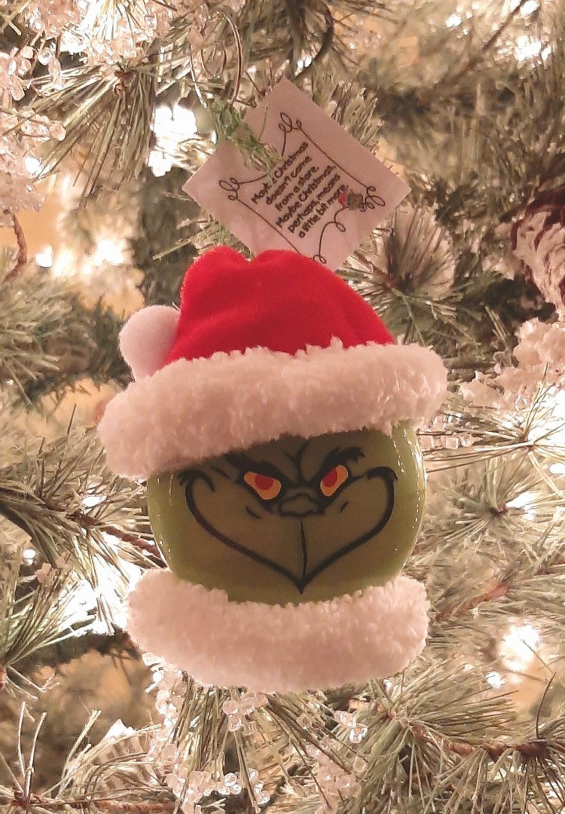 Grinch Ornament - Etsy