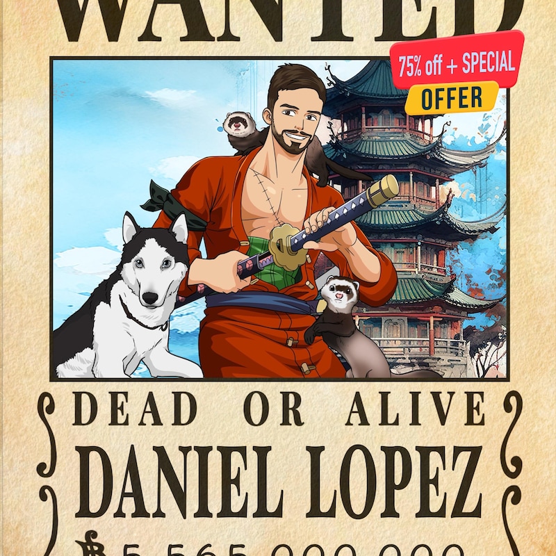 One Piece Bounty Poster - Etsy
