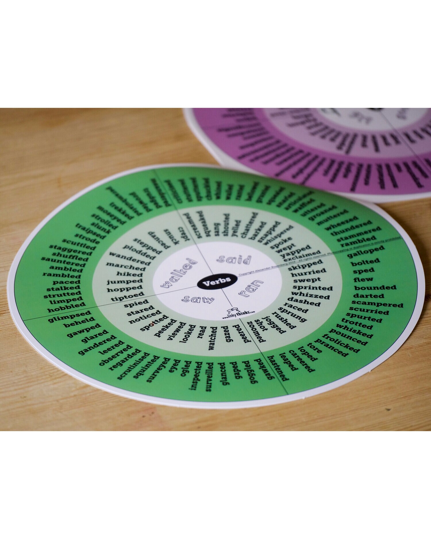 Linkythinks Advanced Word Wheel Book (9-13 Years) for Vocabulary ...