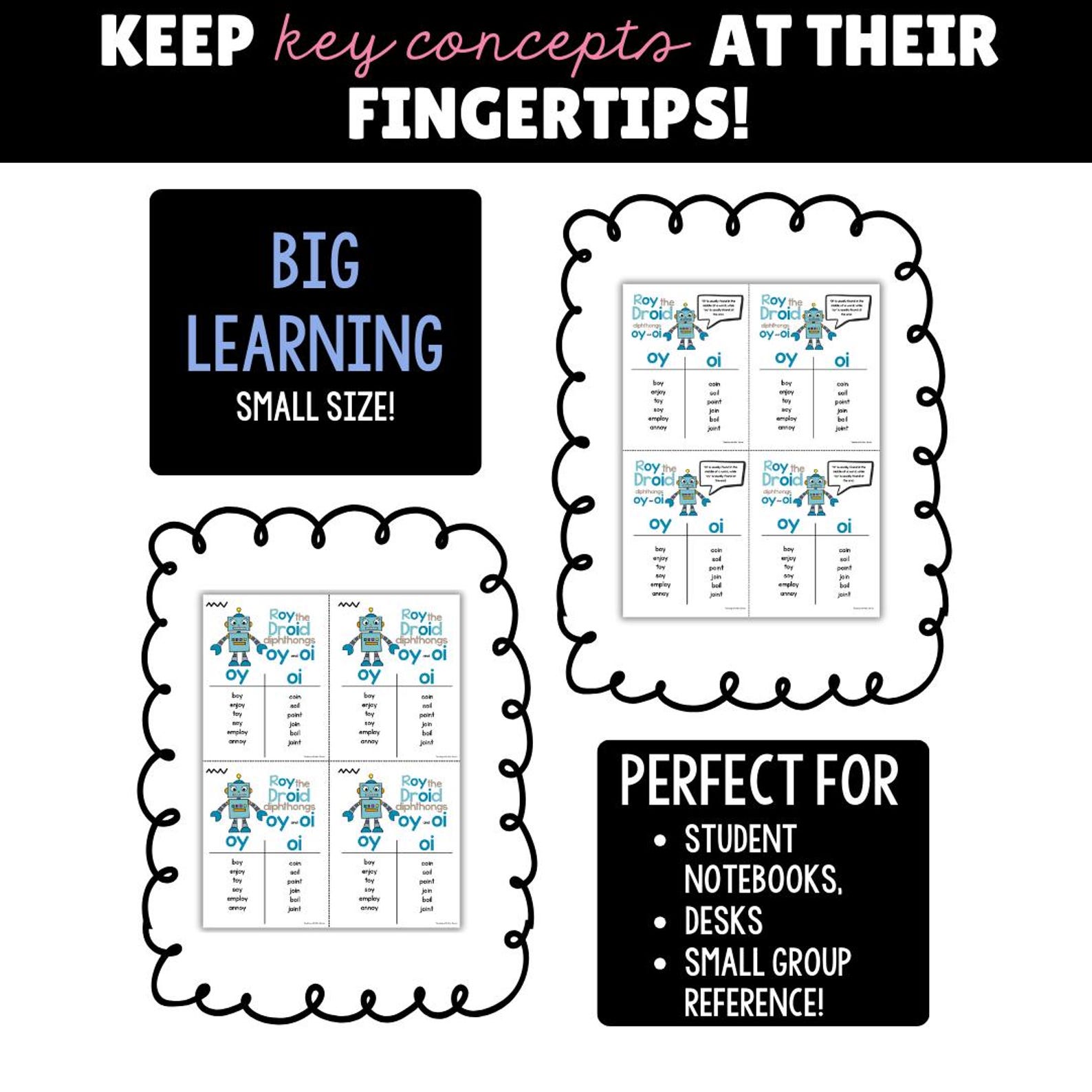 Oi and Oy Phonics Poster, Mini Lesson, & Worksheets | First Grade ...