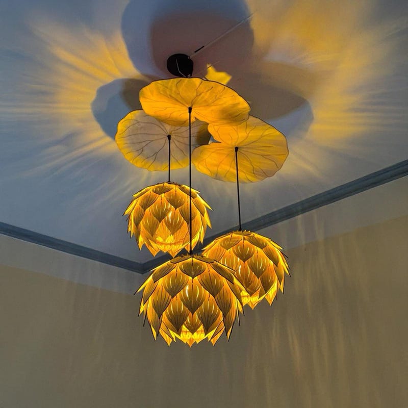 Unique Light Fixture - Etsy