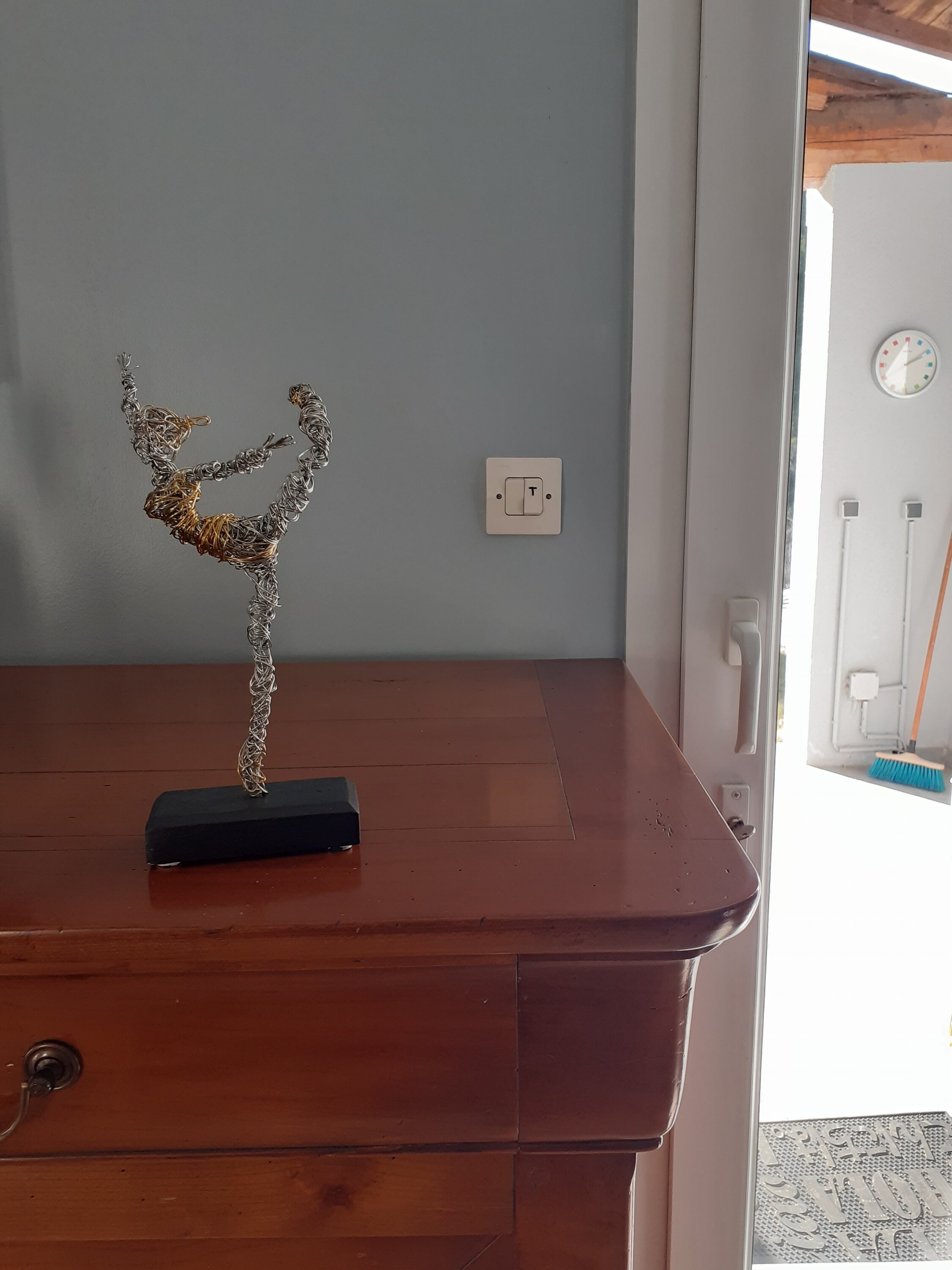 Dancer Metal Sculpture Ambre, Wire Dancer, Wire Sculpture - Etsy