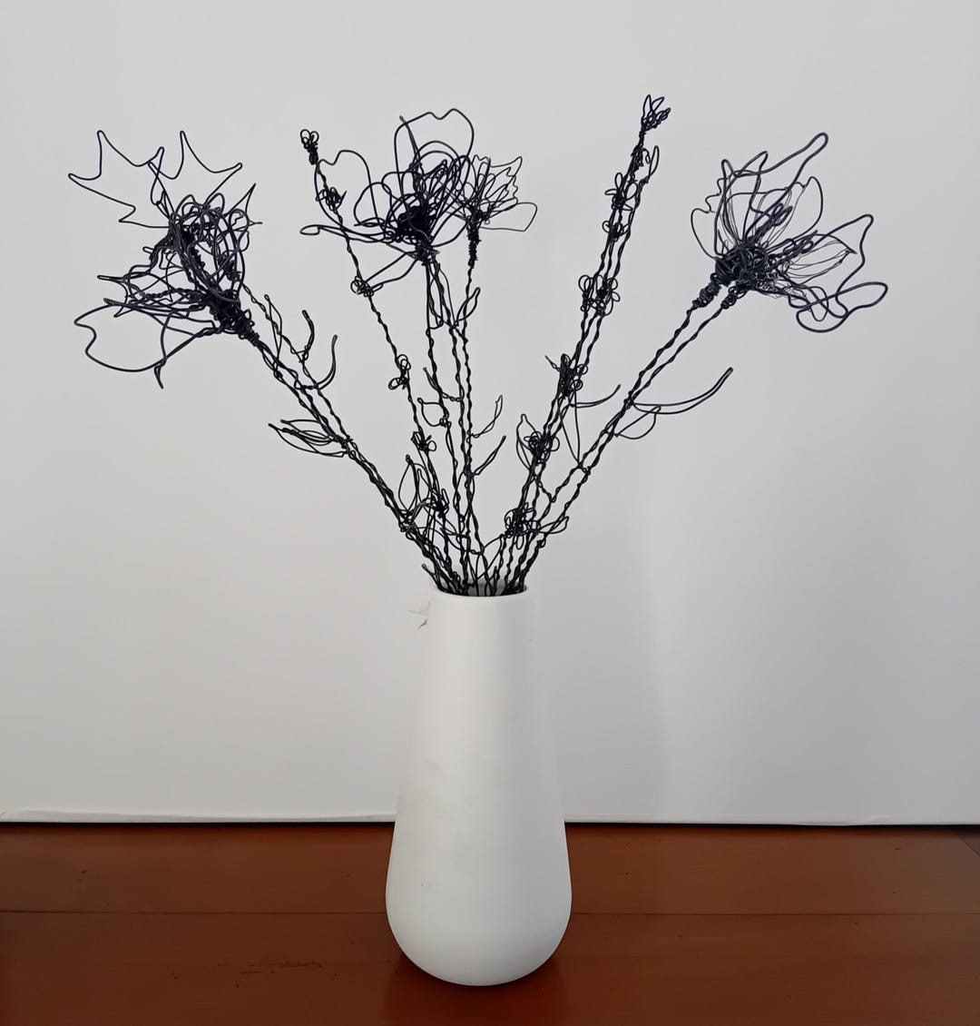 Wire Flower Bouquet to Compose - Etsy