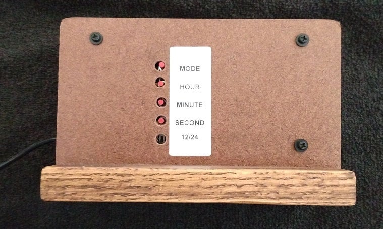 LED Matrix Clock - Etsy