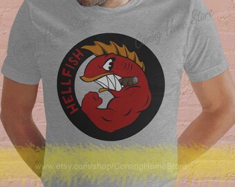 Flying Hellfish | Etsy