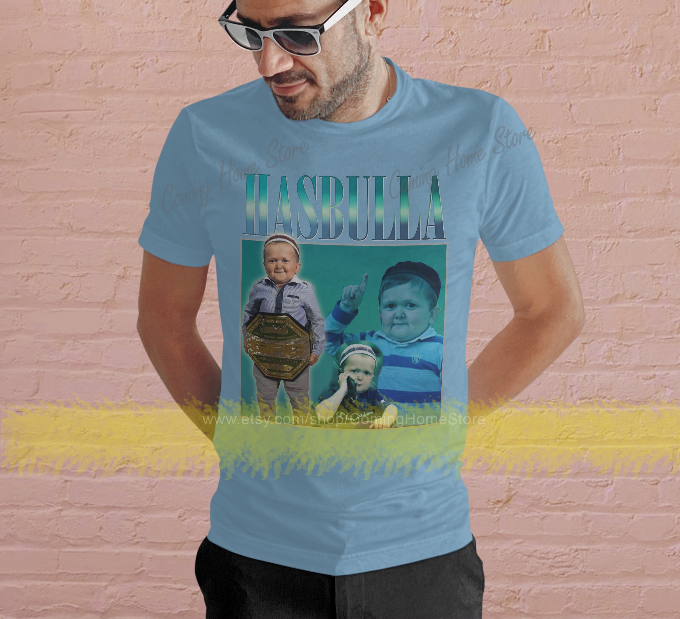 T-shirts Clothing MMA Hasbulla Fighting Meme T-Shirt T-Shirt Hasbullah ...