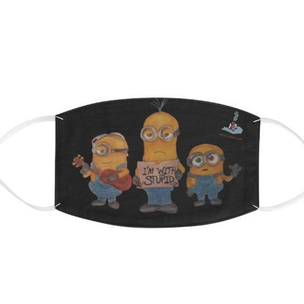 Minion Face Mask - Etsy