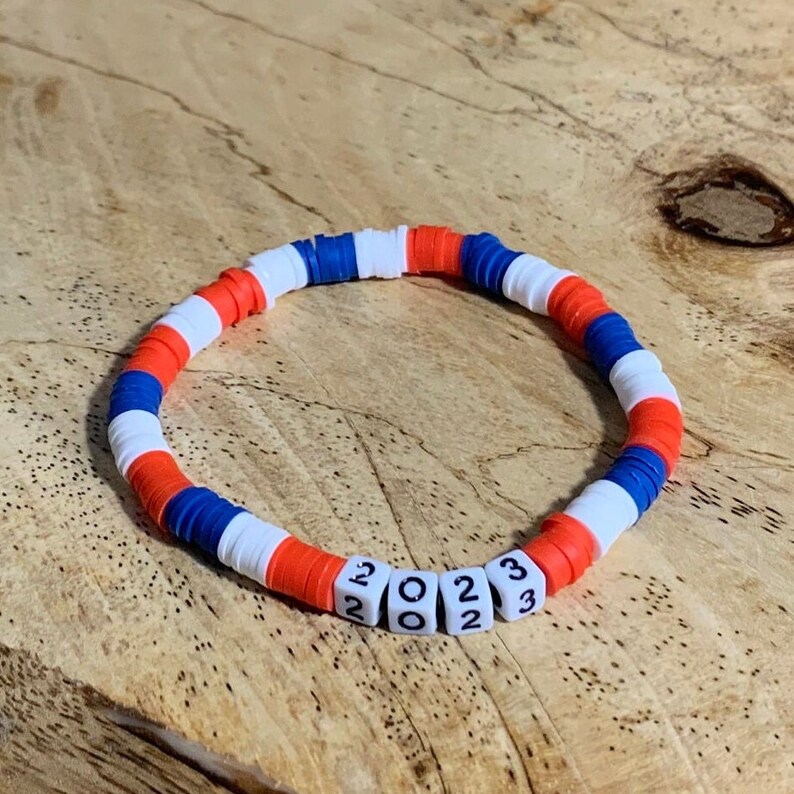 Class of 2024 Bracelet| Graduation Gift| Graduate| 2024| Stretch ...