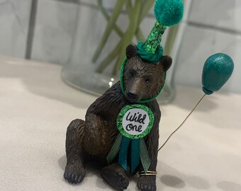 Bear Cake Topper | Etsy UK