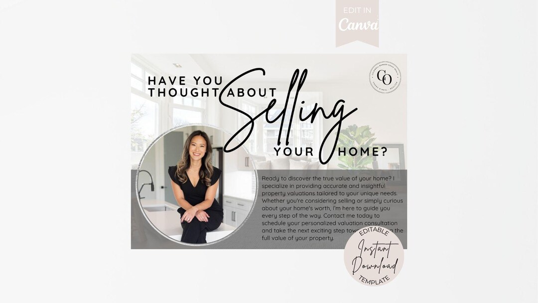 Real Estate Mailer Templates – Editable in Canva | Instant Download - Etsy