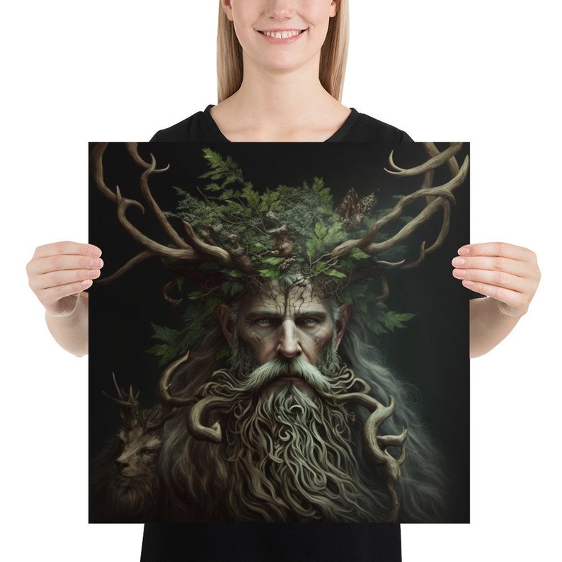 Cernunnos Altar Poster - Etsy