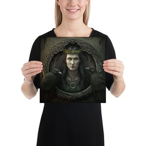 The Morrigan Altar Poster - Etsy