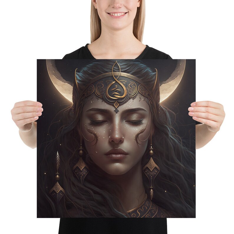 Goddess Nyx Altar Poster - Etsy