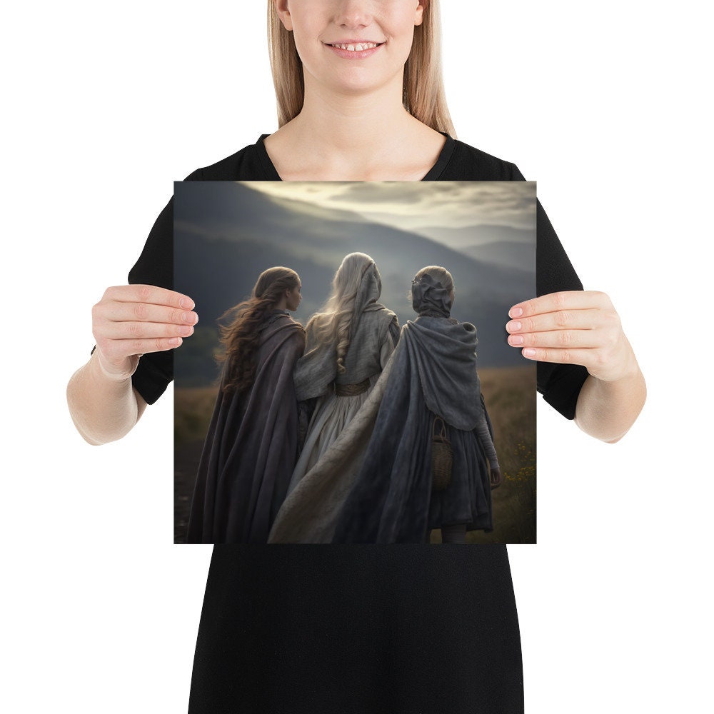 The Fates Altar Poster - Etsy