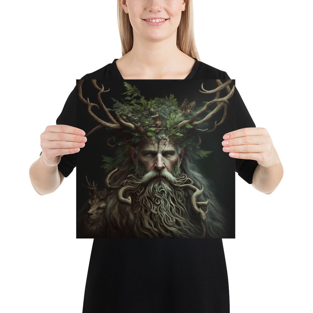 Cernunnos Altar Poster - Etsy