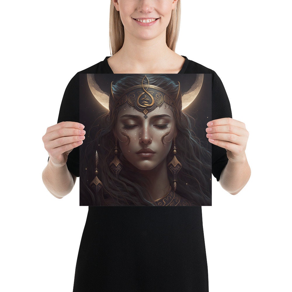 Goddess Nyx Altar Poster - Etsy