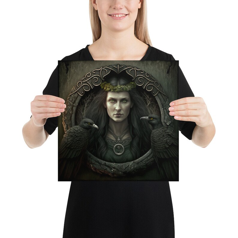 The Morrigan Altar Poster - Etsy