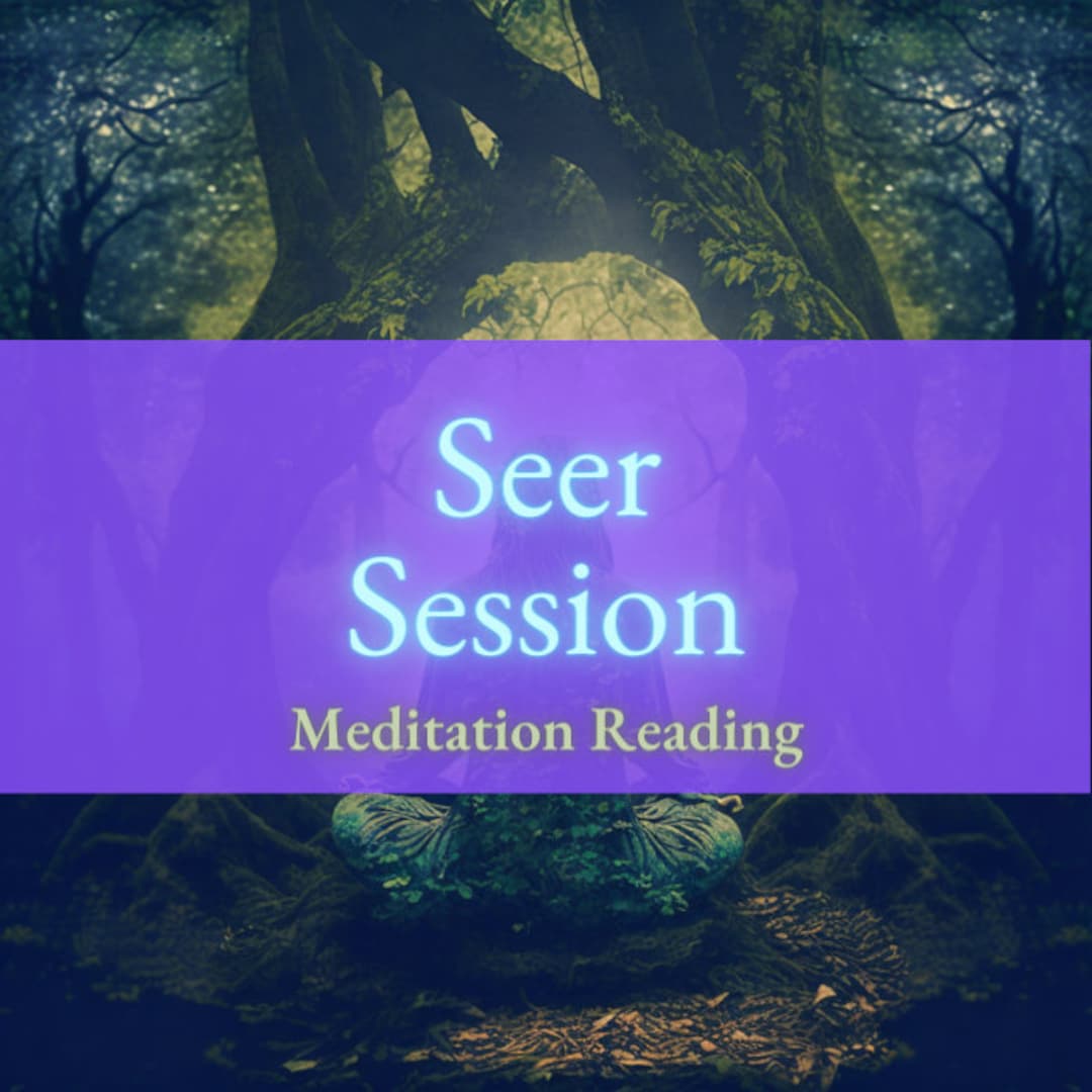 Seer Session: Meditation Reading - Etsy
