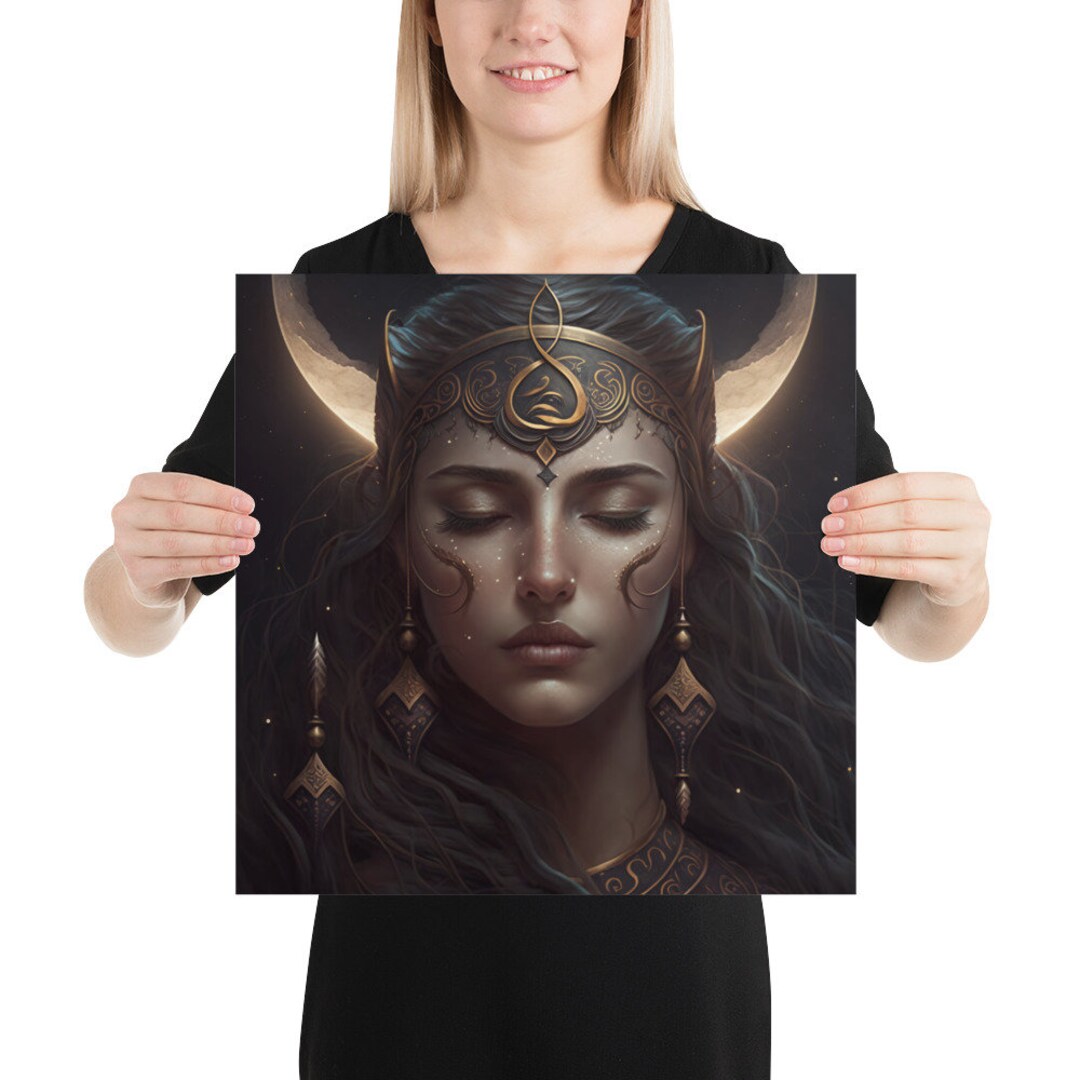 Goddess Nyx Altar Poster - Etsy