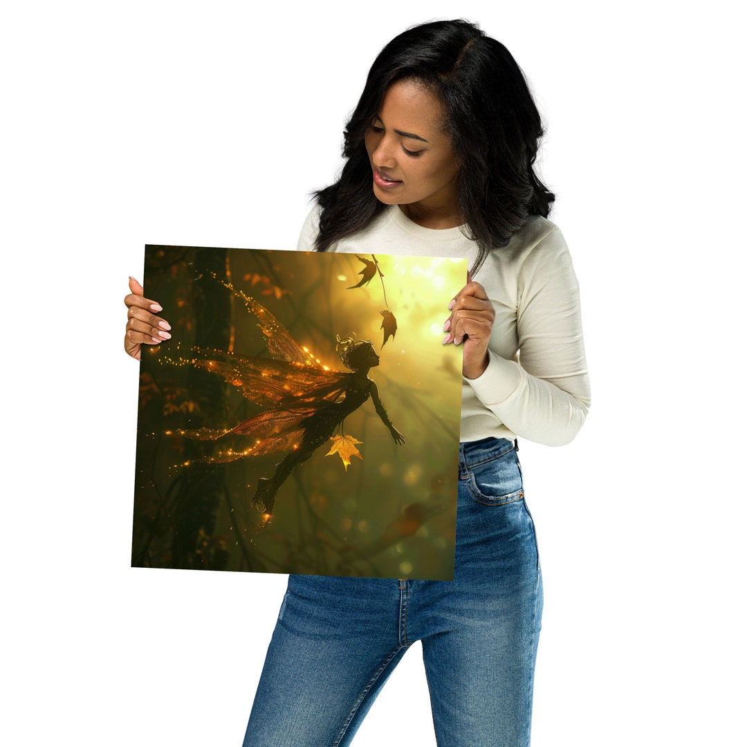 Autumn Fae Poster - Etsy