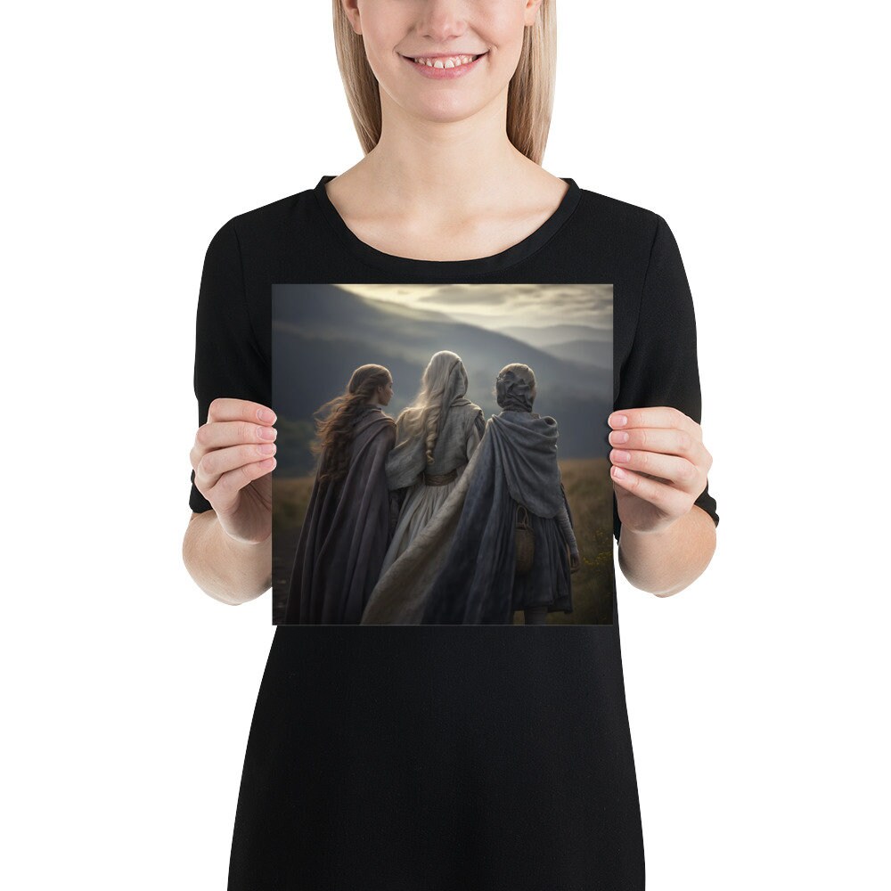 The Fates Altar Poster - Etsy