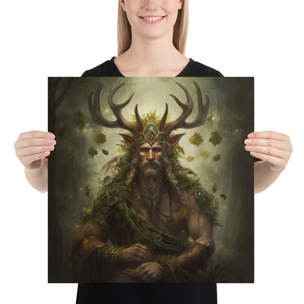 Cernunnos Altar Poster 3 - Etsy