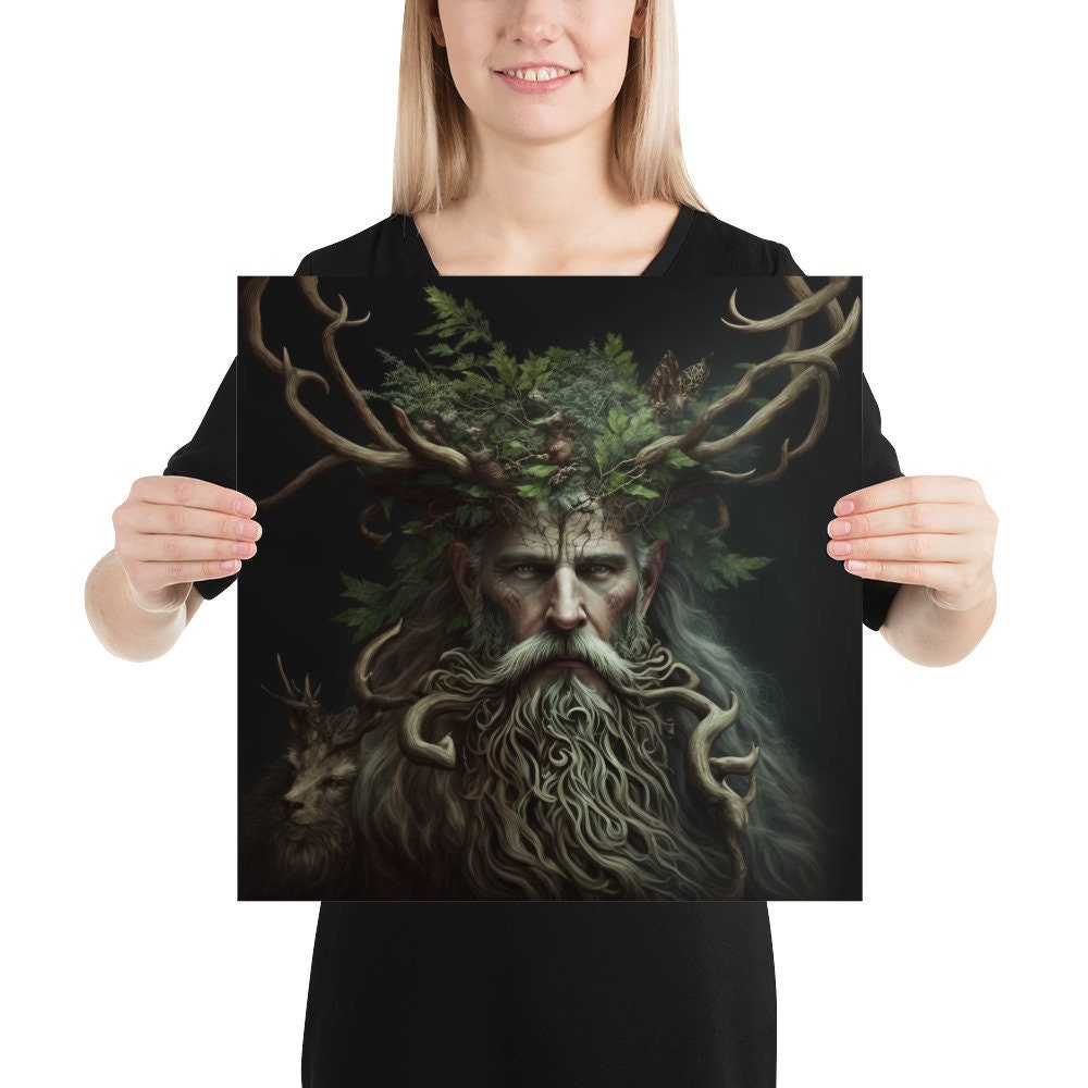 Cernunnos Altar Poster - Etsy