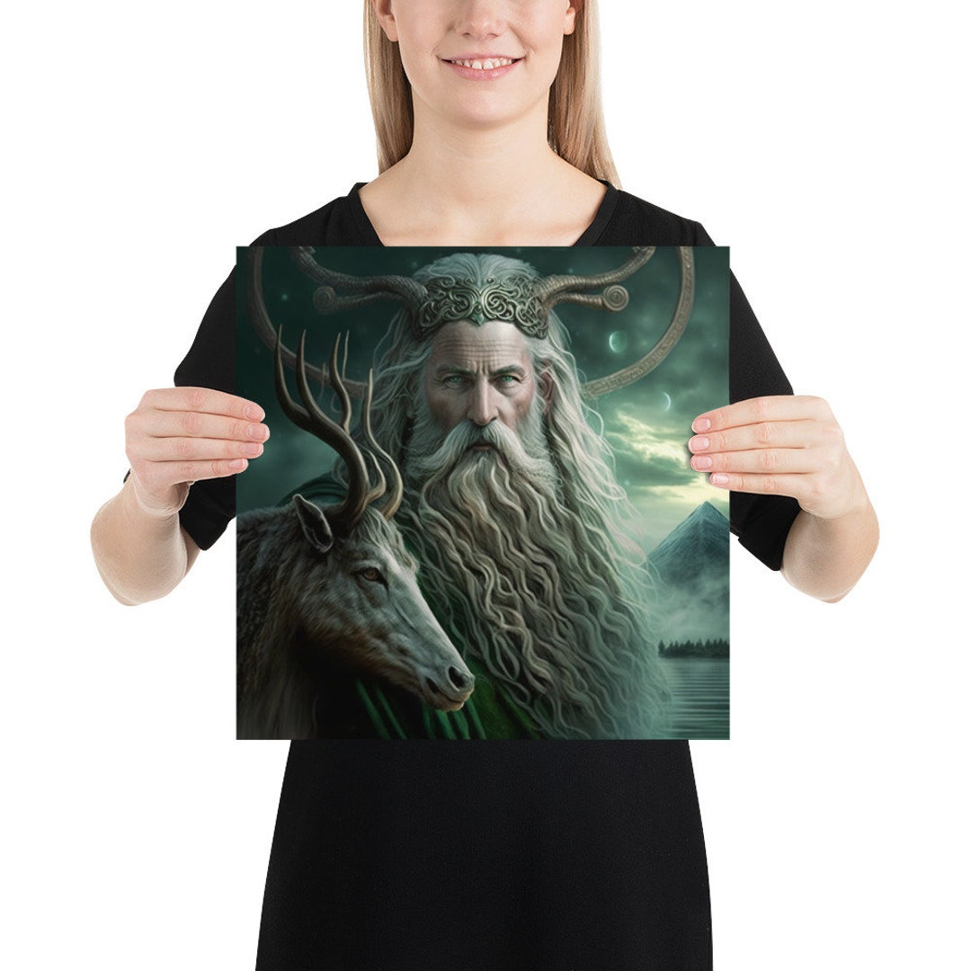 Cernunnos Altar Poster 2 - Etsy