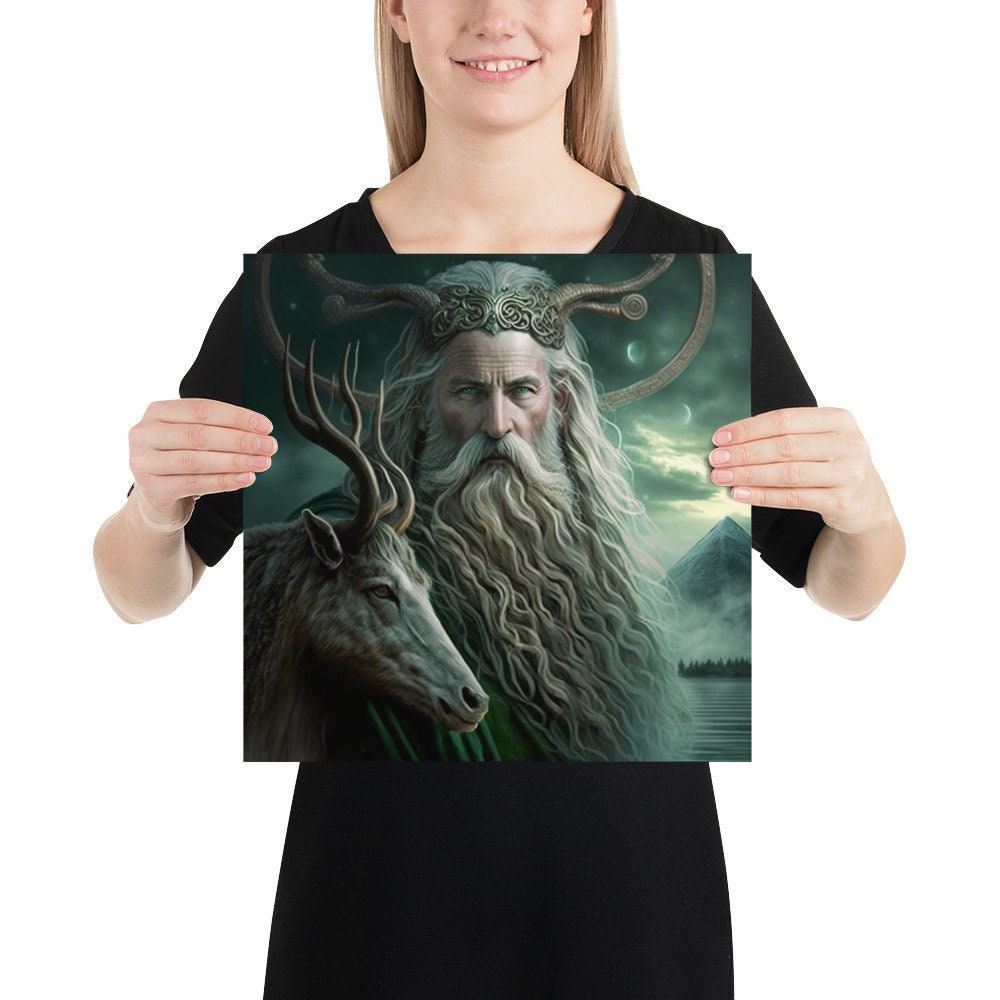 Cernunnos Altar Poster 2 - Etsy
