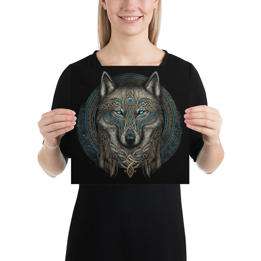 Spirit Wolf 4 Poster - Etsy