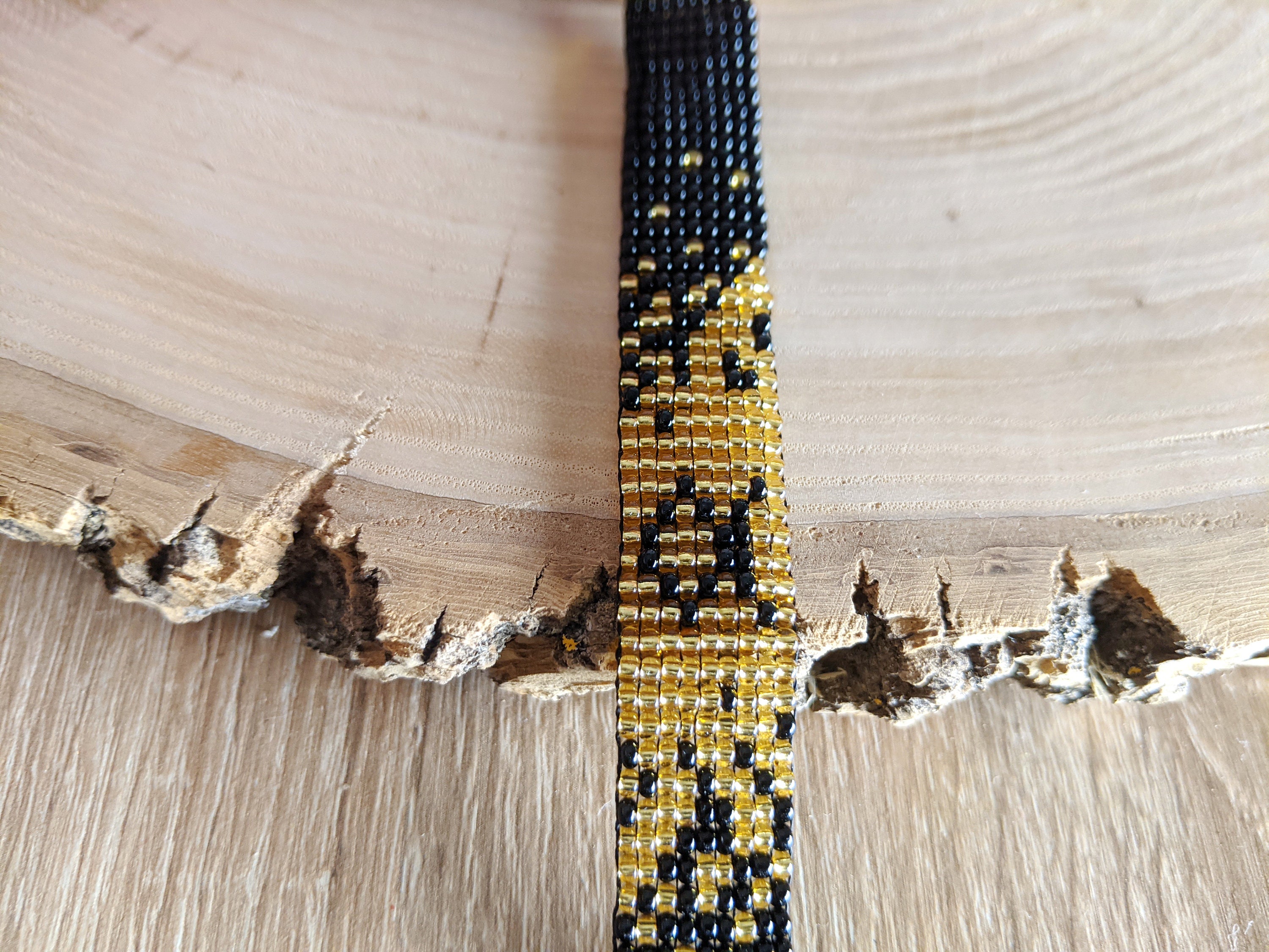 Loom Beads Pattern for Taurus Zodiac Bracelet Beaded Bracelet With a ...